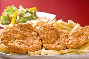 Chuleta de cerdo apanada : RECETAS MAGICAS DE COCINA