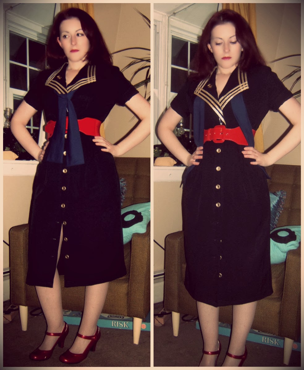 Craft, Thrift, or Die: Make this Nautical and Pin-up Style; take one