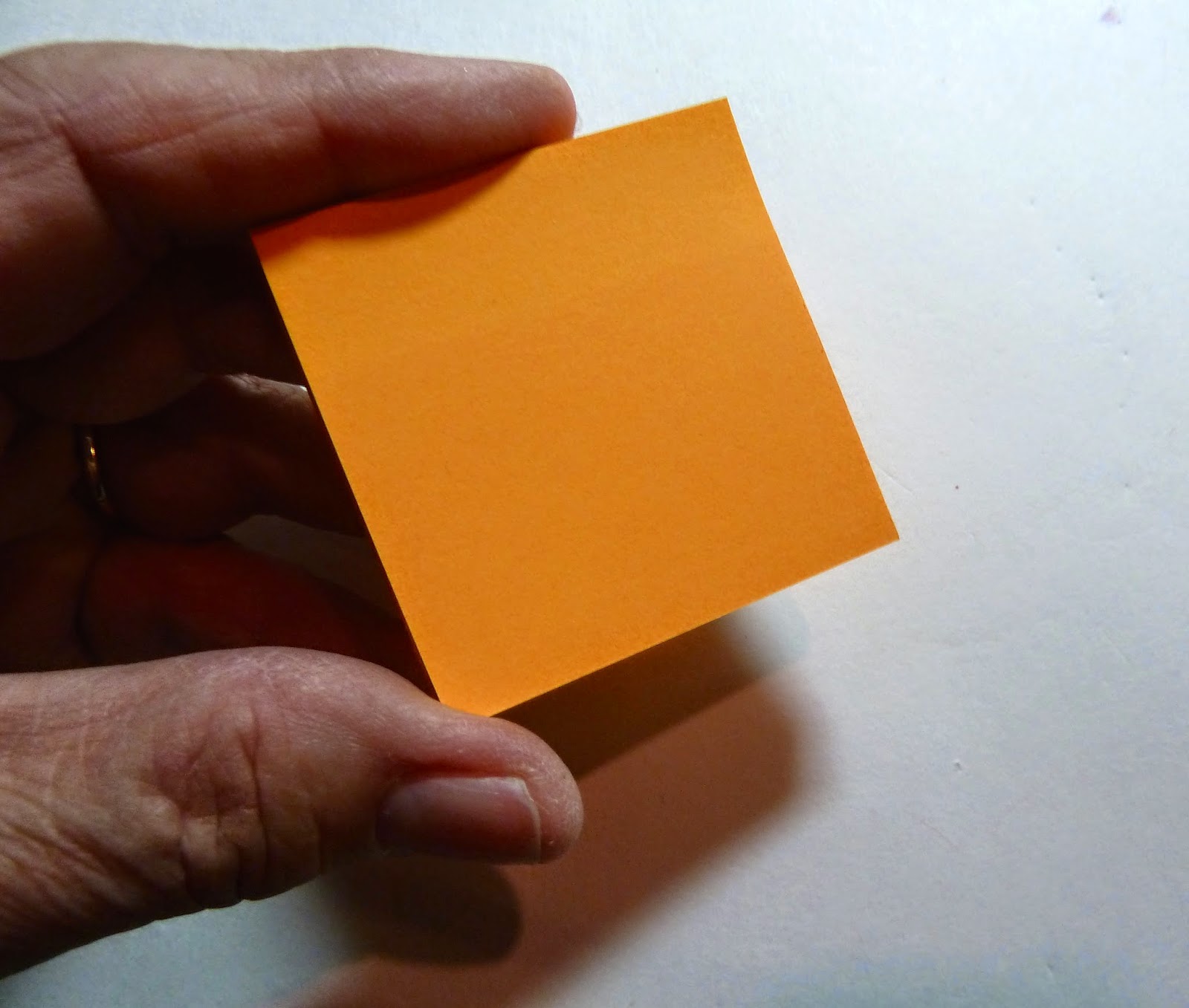 Make it easy crafts: Post it note key ring or zipper pull