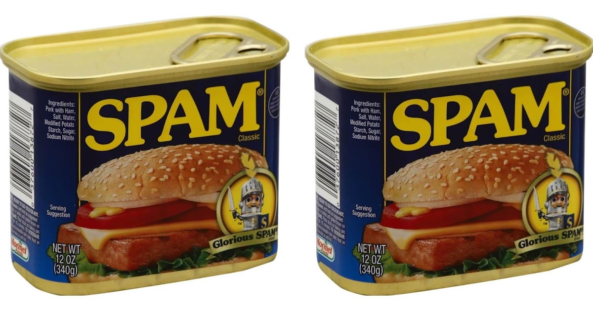 Spam Only $1.32 Each (Save 50%!)