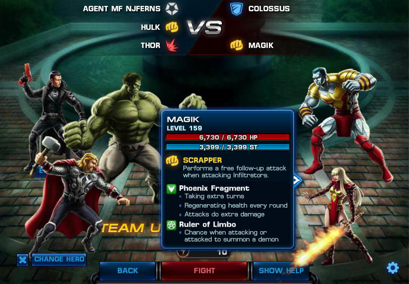 Magik Marvel Avengers Alliance