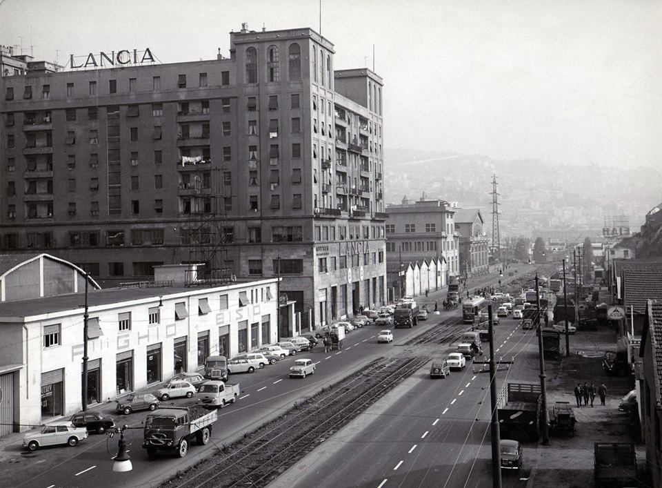C'ERA UNA VOLTA GENOVA : 1929 il taglio di Via di Francia