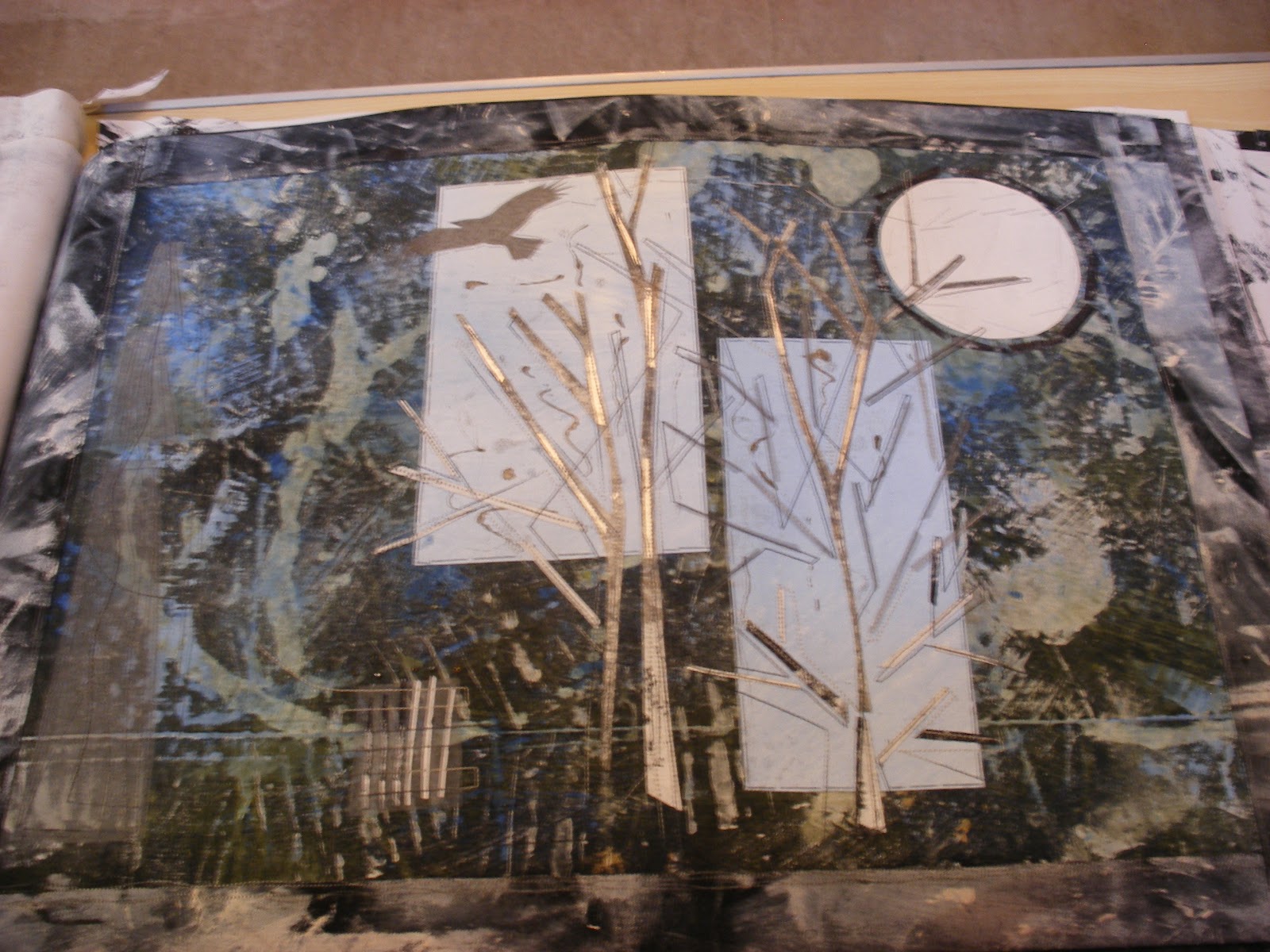 Sarah Textile Art: Stephanie Redfern class