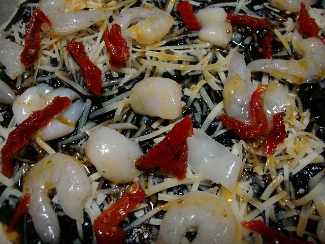 Squid Ink Pizza