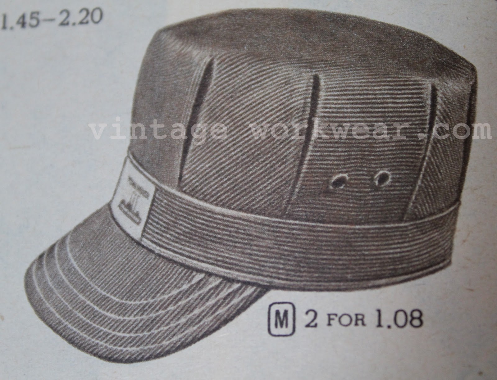 vintage workwear: 1940's-1950's era Montgomery Ward POWR-HOUSE "Otis ...