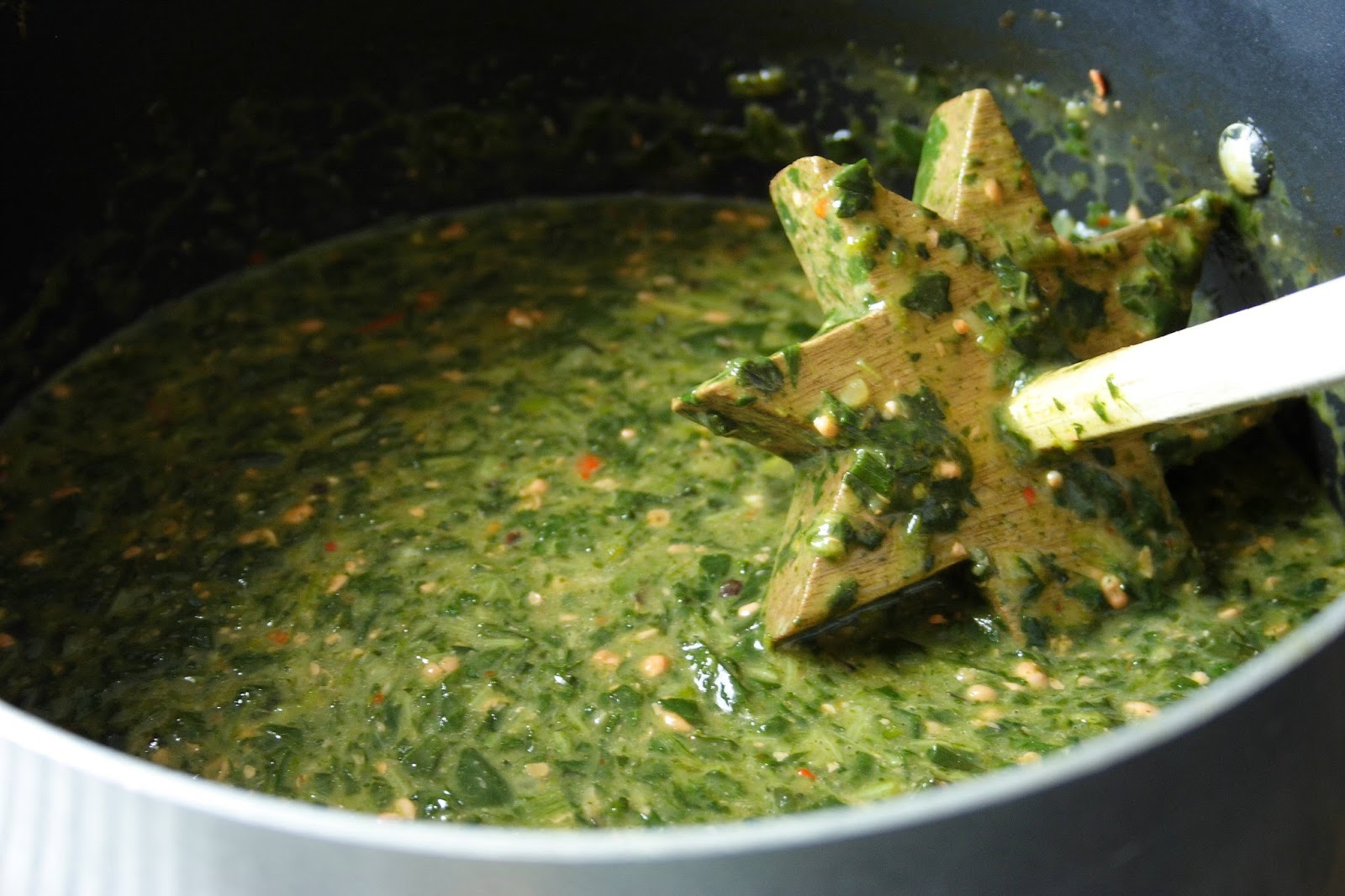 Delightful Creole Caribbean Flavours : Trinidad and Tobago Callaloo Recipe