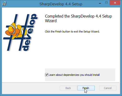 海谷の凧: SharpDevelop 4.4 インストールと日本語化