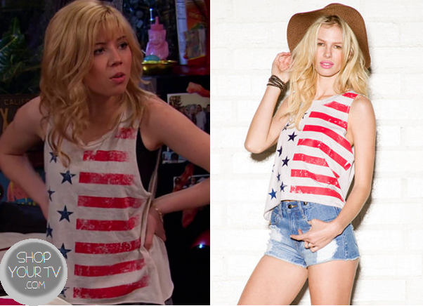 Sam & Cat: Season 1 Episode 6 Sam's American Muscle Tee | Shop Your TV