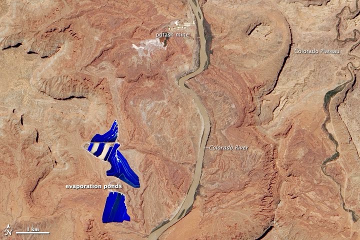 Mossel Bay Weather Observation, South Africa : Potash Mine Near Moab, Utah