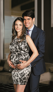 Vem ai o segundo filho de Kaká - Bruna Jaqueline