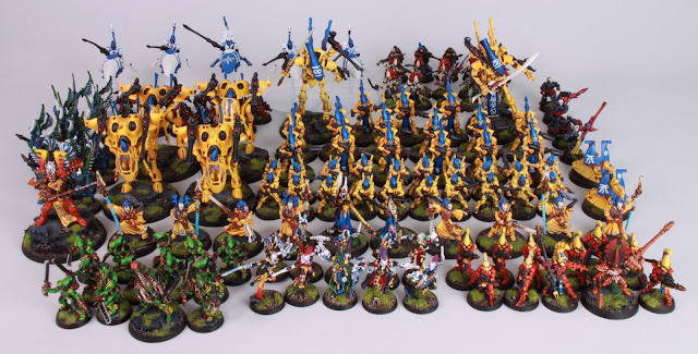 Showcase: Eldar Craftworld Iyanden #1 - Tale of Painters