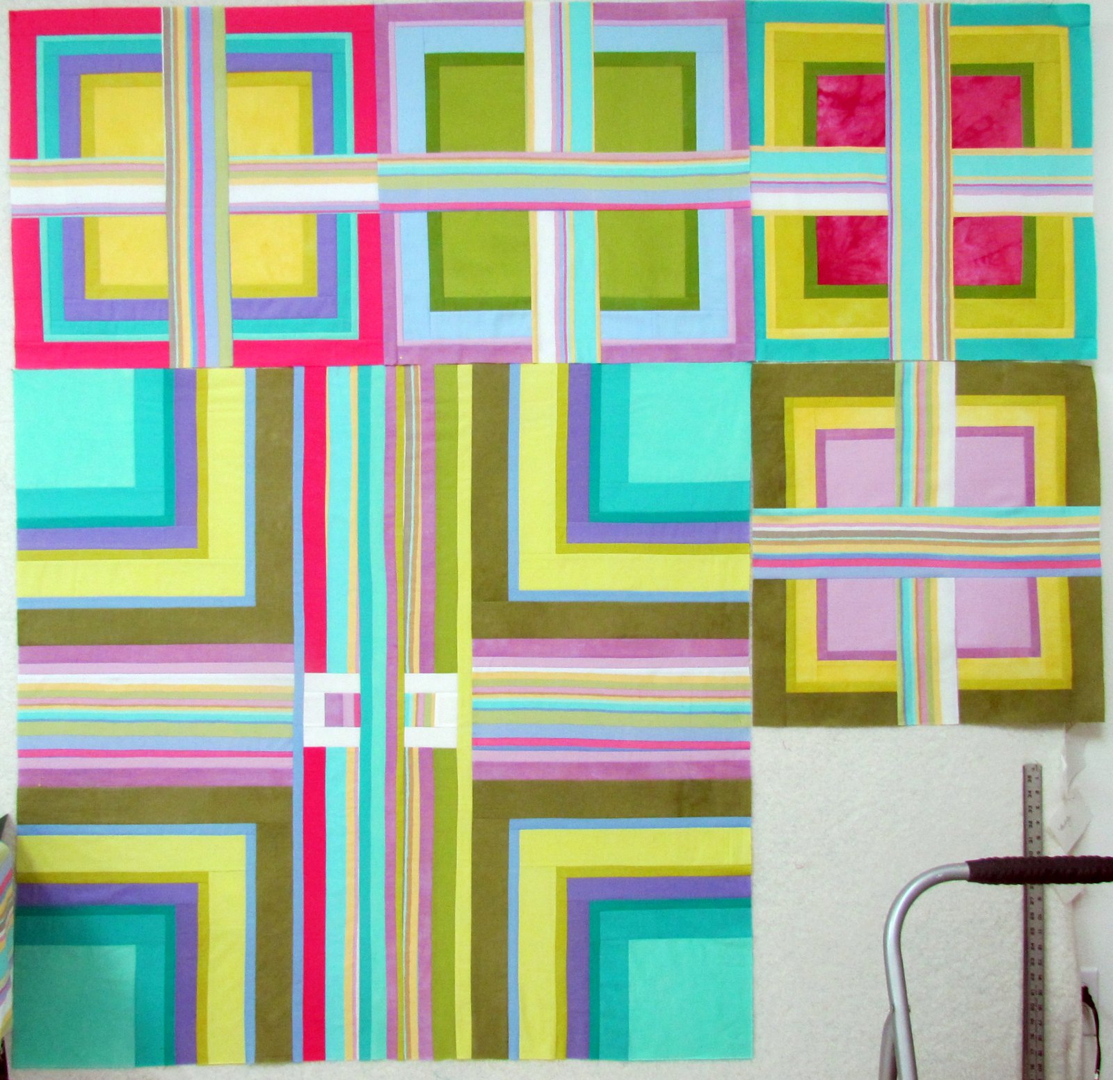 Fibermania: Six Block Quilt