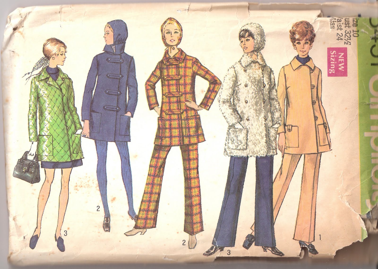 The Knack...And How To Get It: Vintage '60s Fashion Patterns!
