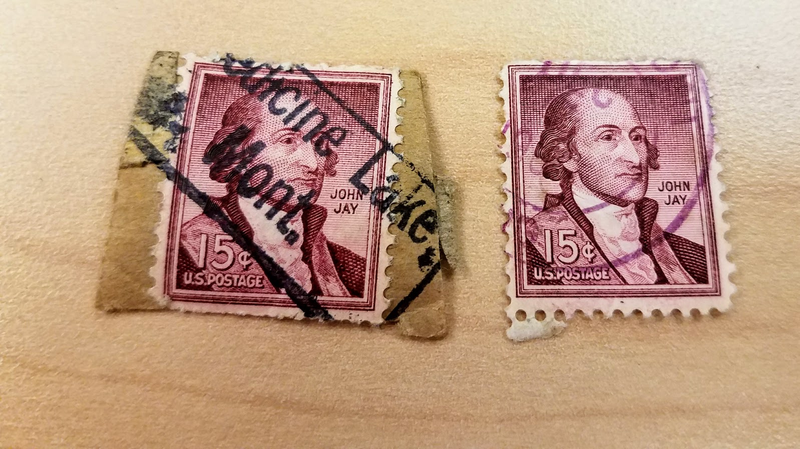 History and Culture by Bicycle: Private Collection: 15 cent Postage Stamps