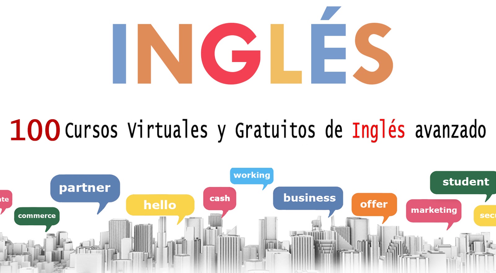 Más de 100 Cursos gratis para qué aprendas Ingles de una vez por todas - @El conocimiento es ...