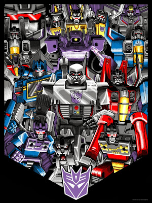 The Blot Says...: NYCC 13 Exclusive Transformers Screen Prints by Tim Doyle
