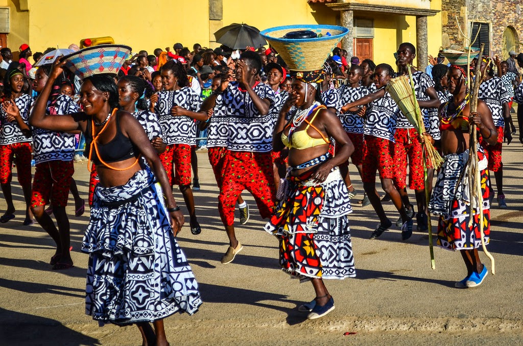 walking distance & et cetera -: Angola Traditional Clothing