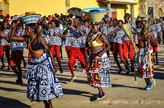 walking distance & et cetera -: Angola Traditional Clothing