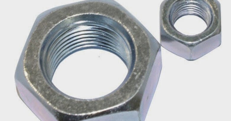 HEX NUT A563 A UNI CHROME | Baut Baja dan Stainless