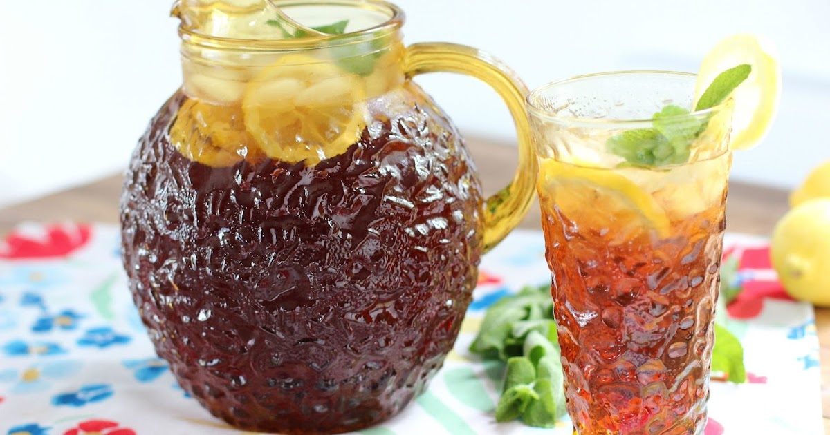 Southern Sweet Iced Tea | Served Up With Love