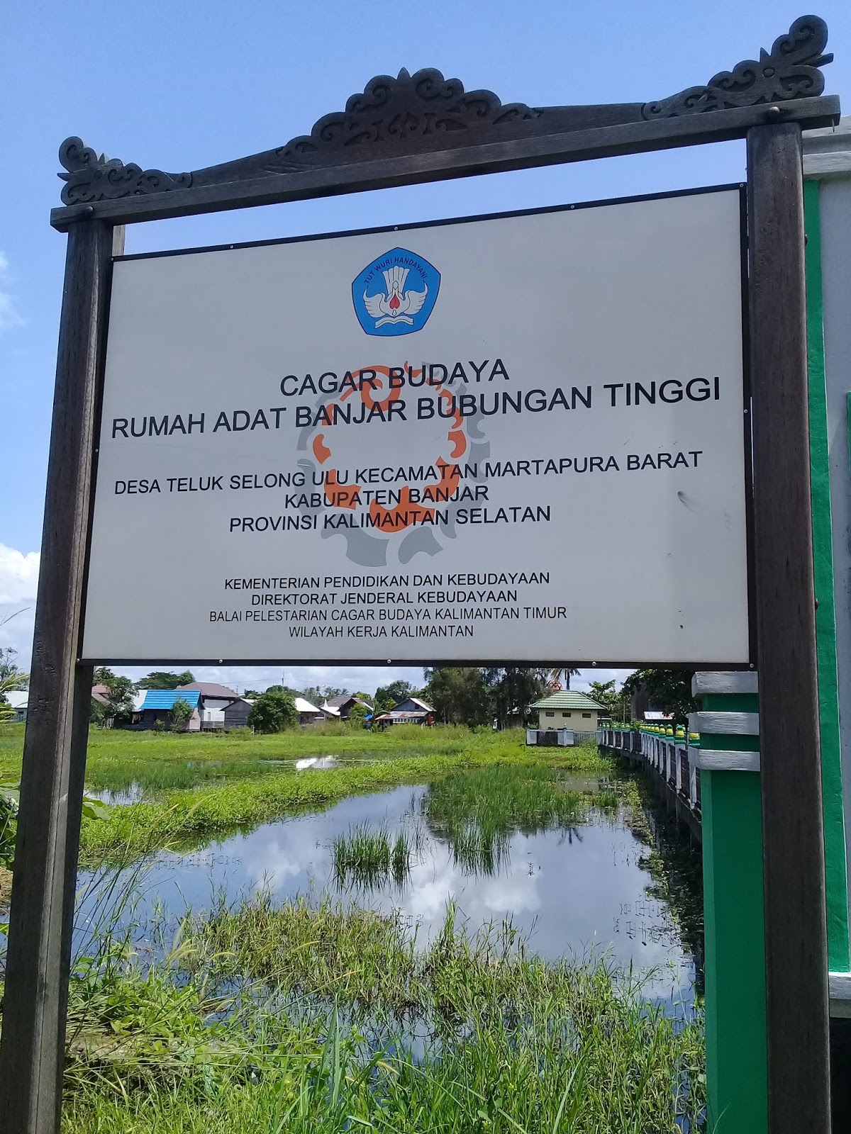 Rumah Bubungan Tinggi, Rumah Tradisional Banjar di Teluk Selong