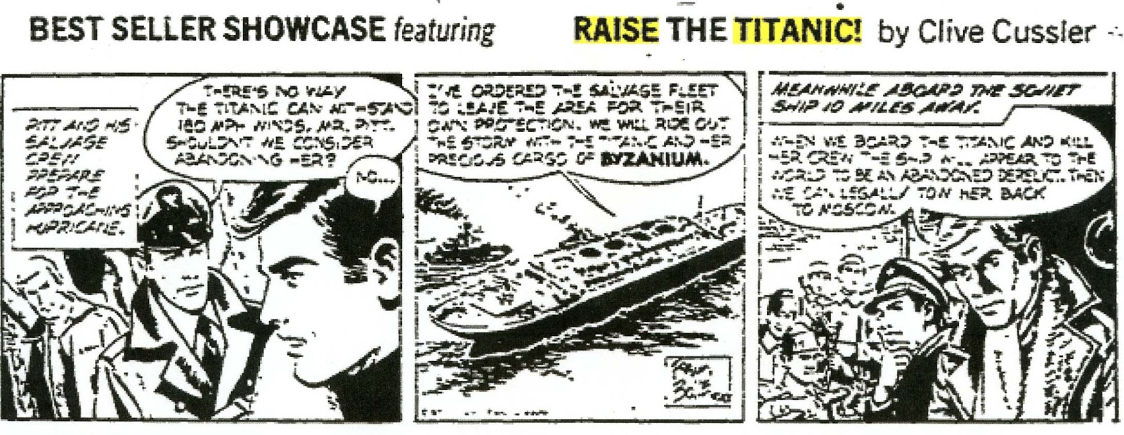 Clive Cussler Book Collecting: Movie Pictures - Raise the Titanic ...