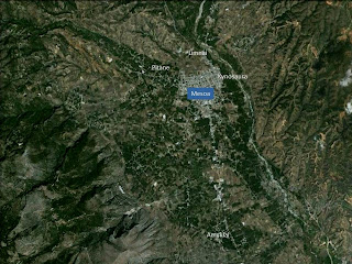 Mike Anderson's Ancient History Blog: Sparta -- Ancient Map and Clans