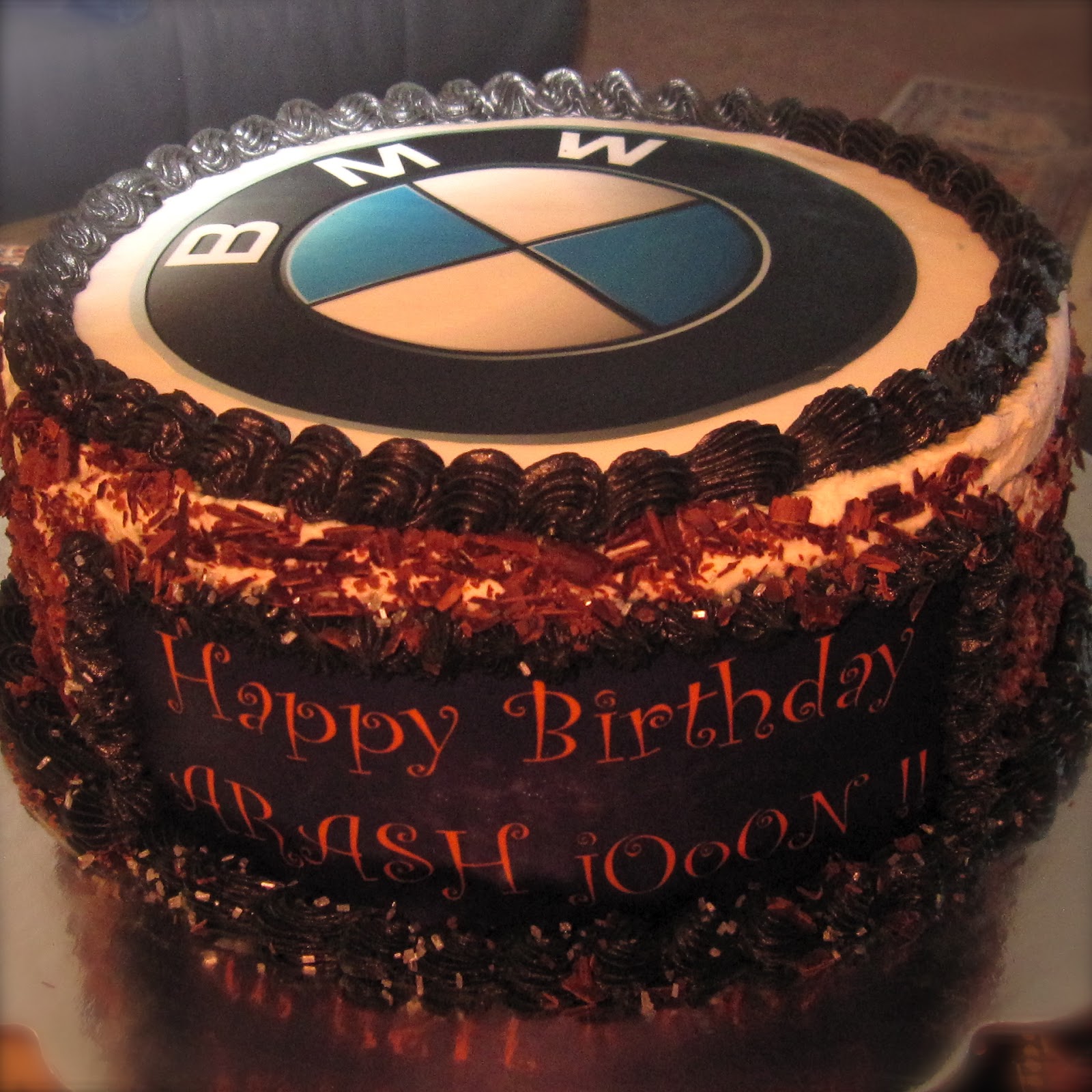 Sweet Toranj Cakes: BMW Cake
