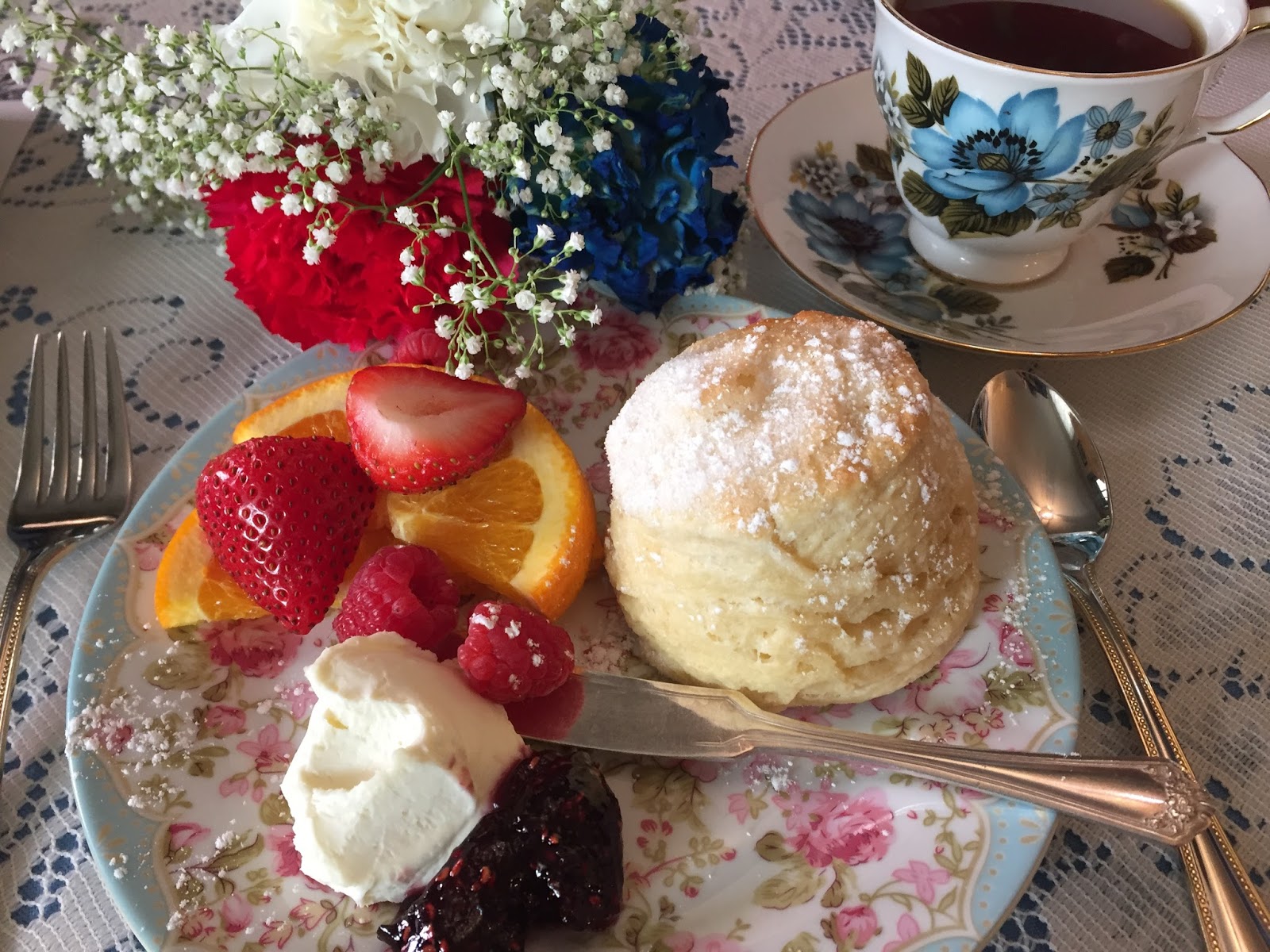 Rosemary's Sampler: World War II Afternoon Tea