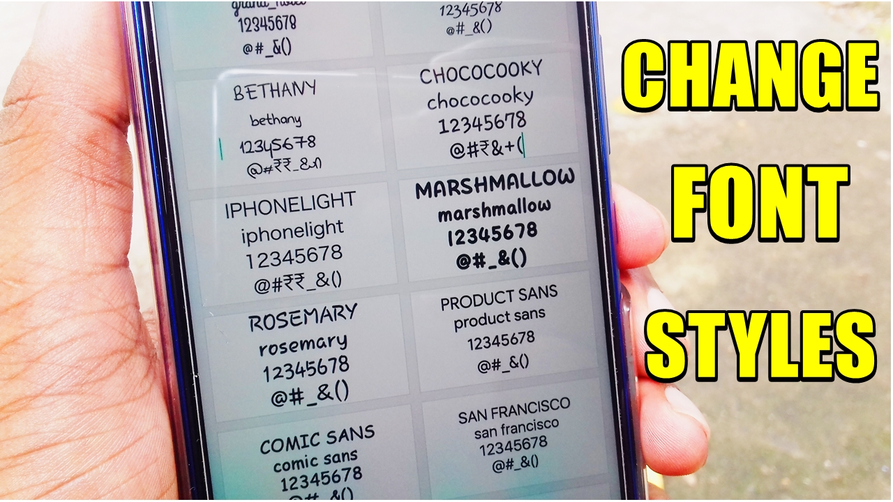 HOW TO CHANGE FONT STYLE ON HUAWEI HONOR PHONES EMUI 8 EMUI 5 1 NO how-to-change-font-style-on-huawei-honor-phones-emui-8-emui-5-1-no