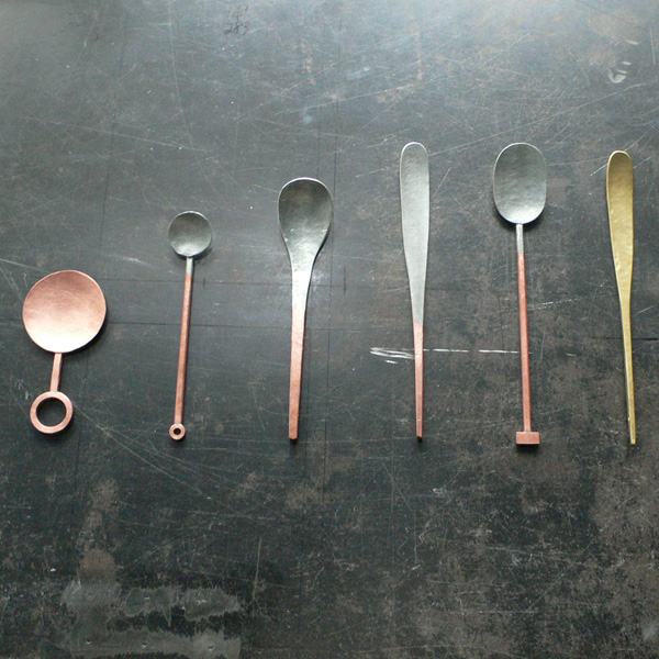 Monthly Obsessions: Hammered Spoons by Yumi Nakamura