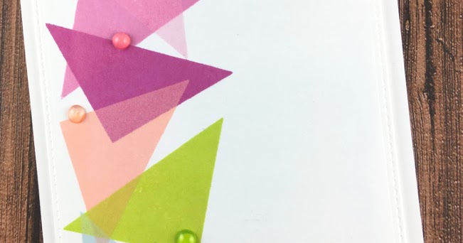 KarrenJ - Stamping Stuff: Gelato Triangles