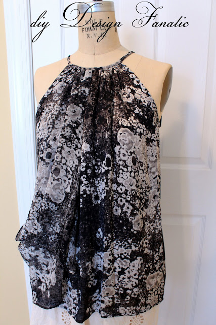 diy Design Fanatic: How To Customize A Summer Top