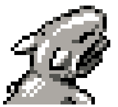 Omega, Gyoon and baby Gyaoon (backsprite)