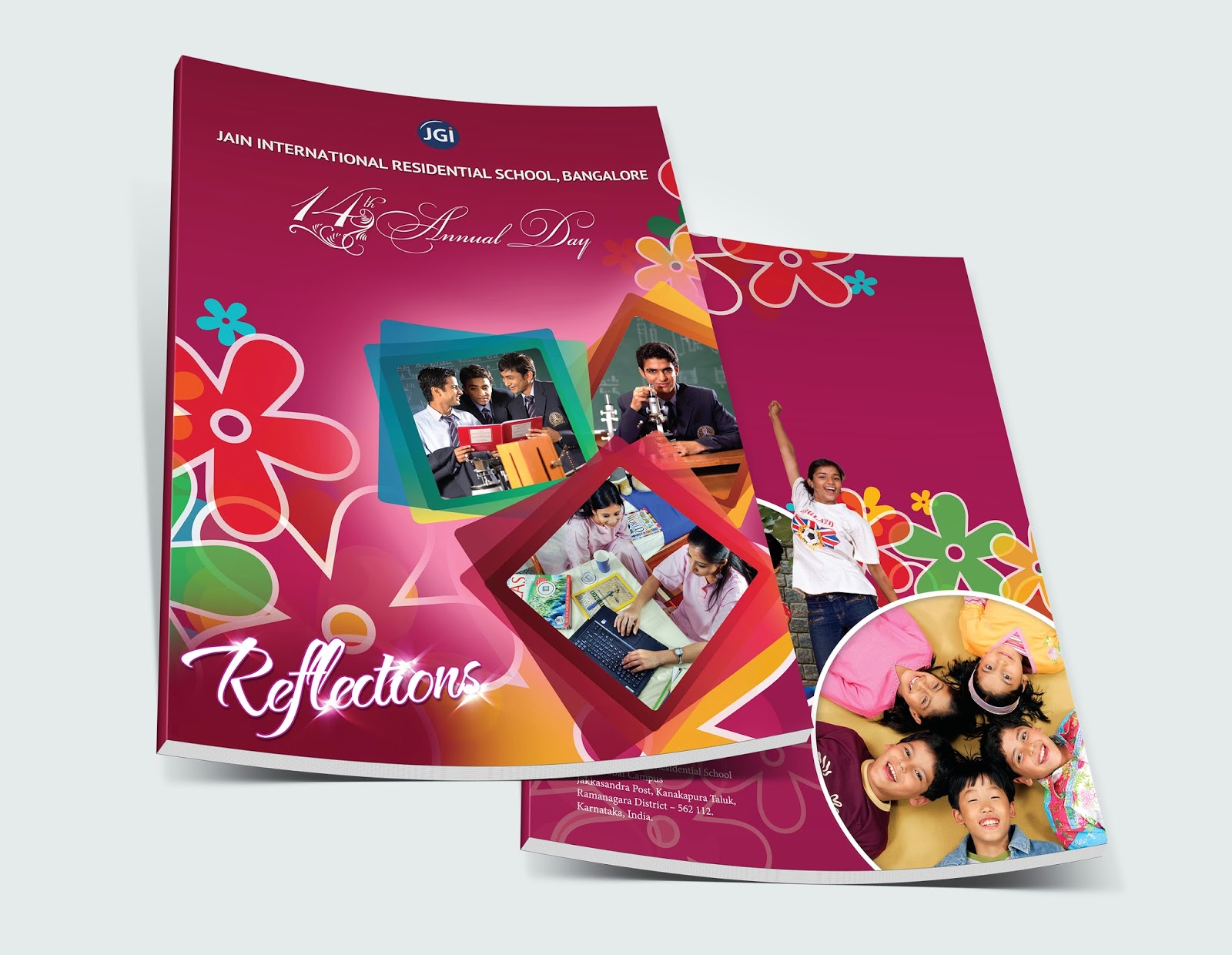 Shoelace Designs School Magazine Invitation Shoelace Designs School Magazine Invitation