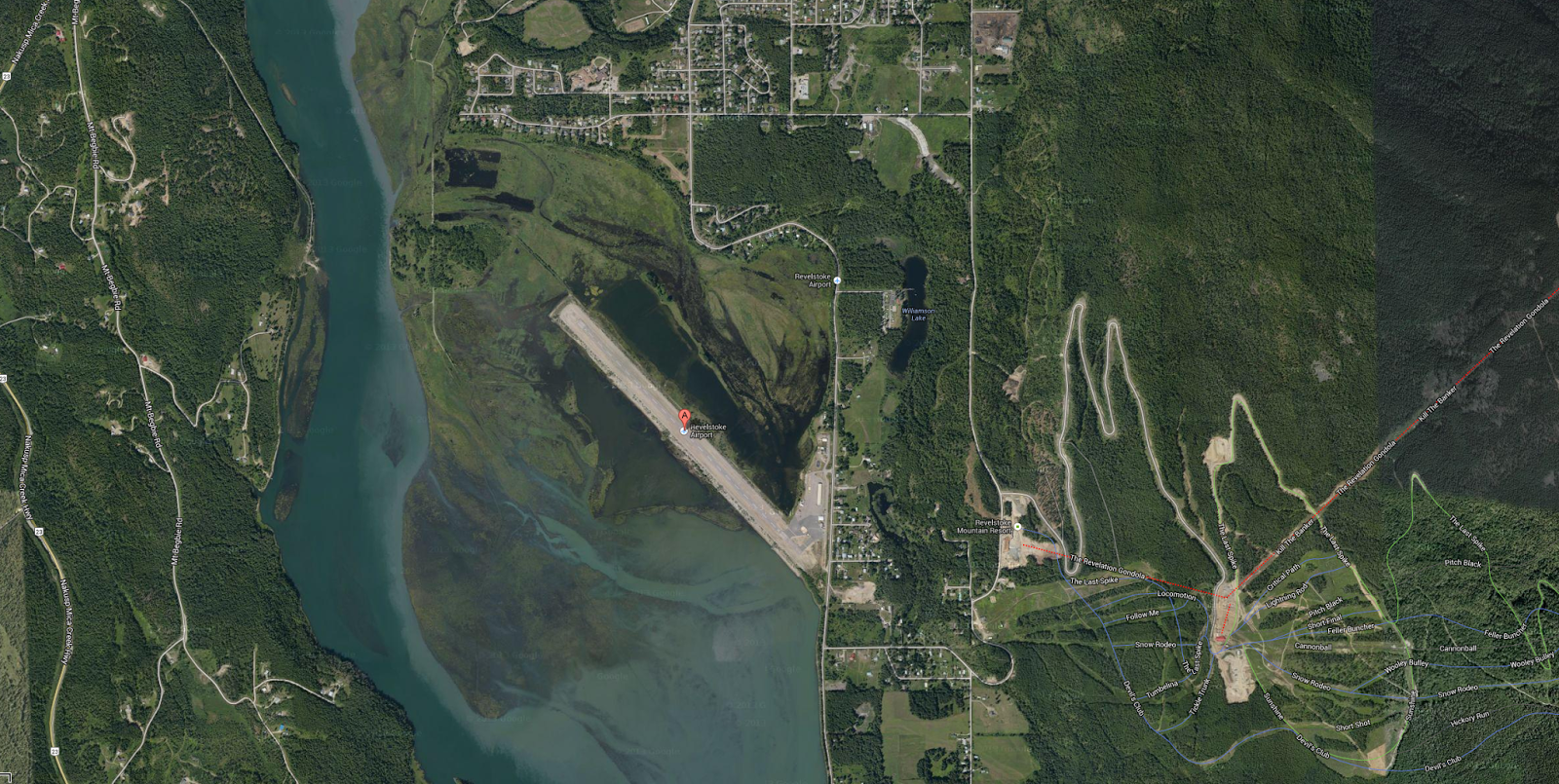 AirDailyX: CYRV Revelstoke Airport, BC, Work In Progress Shots!