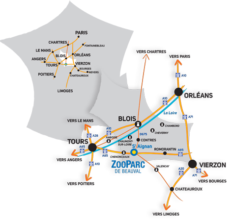 Chez Diana: ZooParc de Beauval