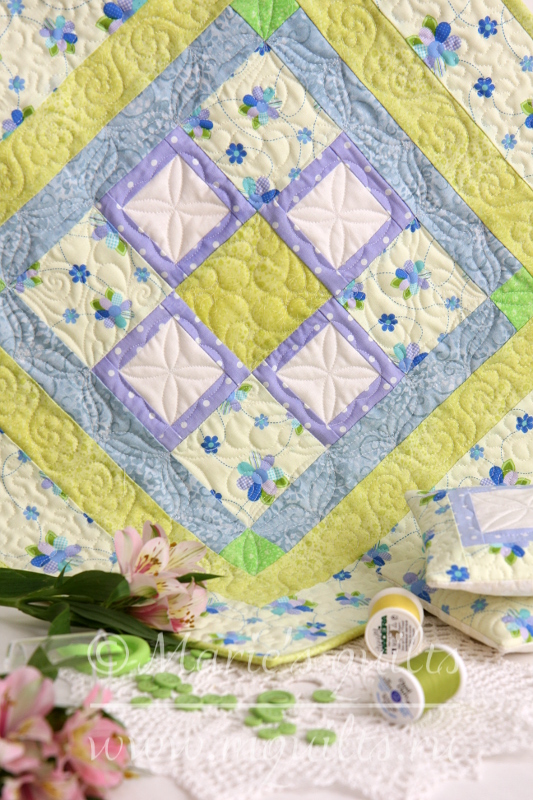 Marie's quilts: Кукольное одеяло одеяло №26/ Doll quilt №26