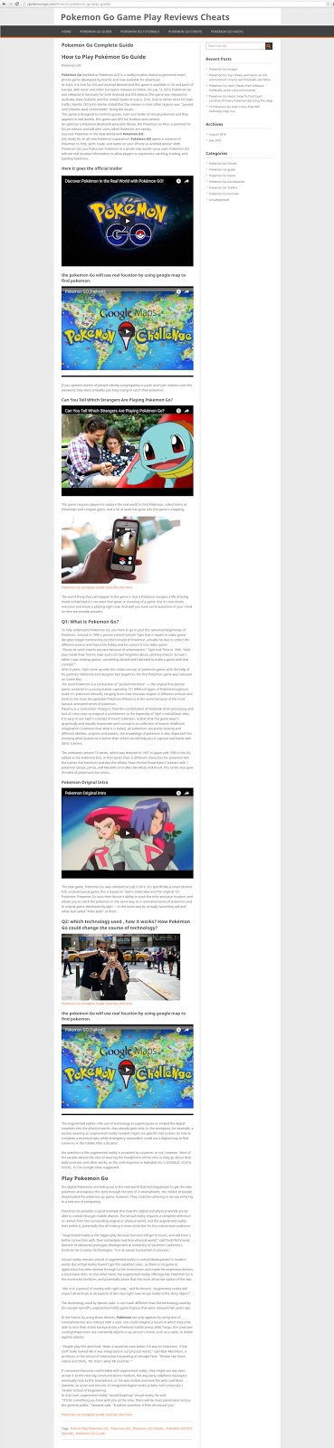 mark skwarek's blog: Pokemon Go, Complete Guide How to Play Pokémon Go ... mark skwarek's blog: Pokemon Go, Complete Guide How to Play Pokémon Go ...