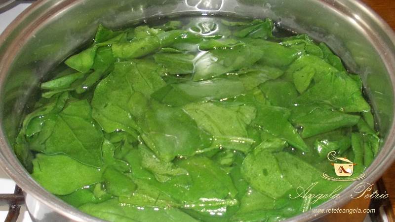 Spanac cu ou si bacon ~ ReteteAngela ~ retete culinare simple si gustoase