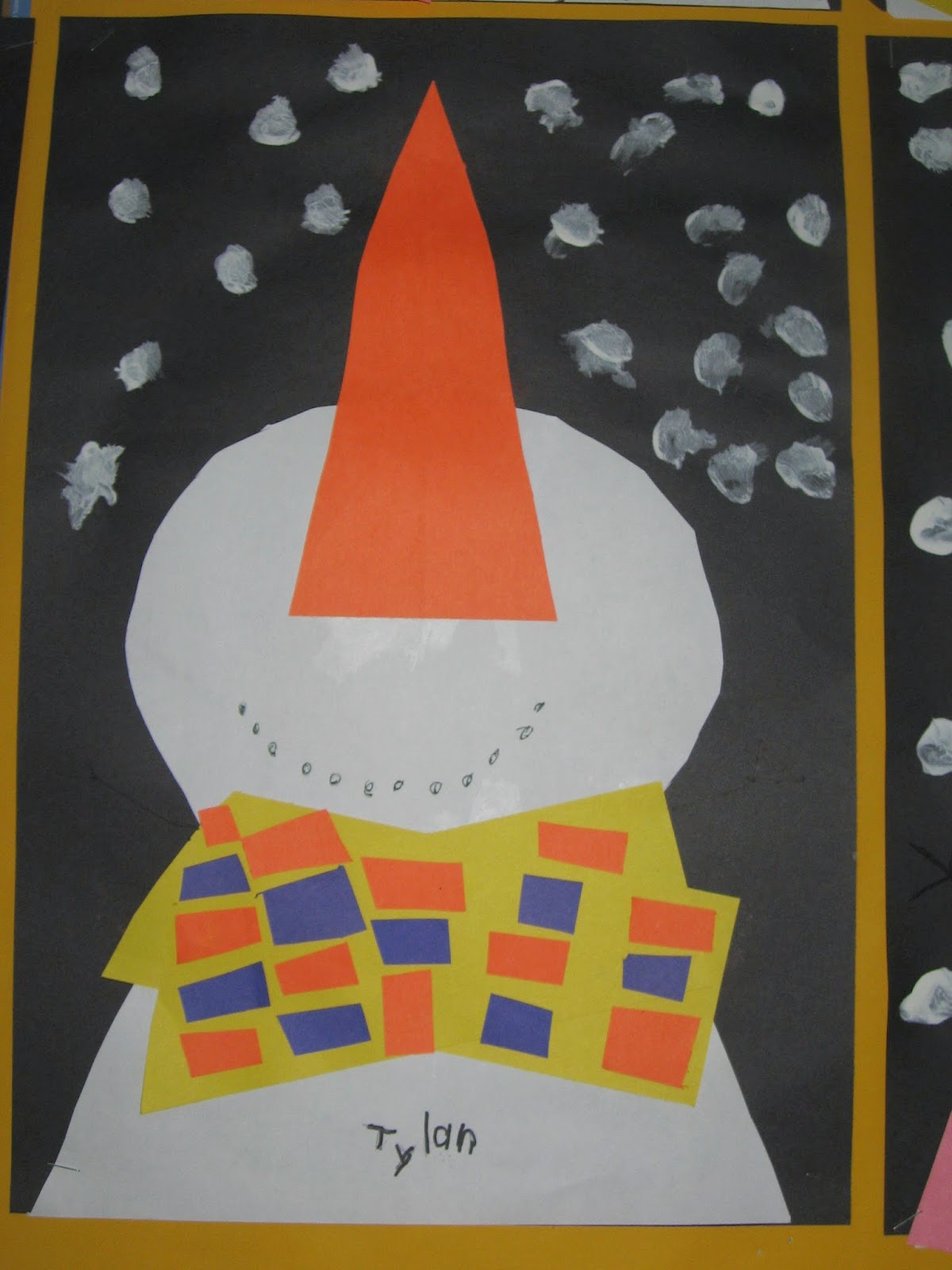 Room 21: Snowmen at Night - Art Lesson on Perspective