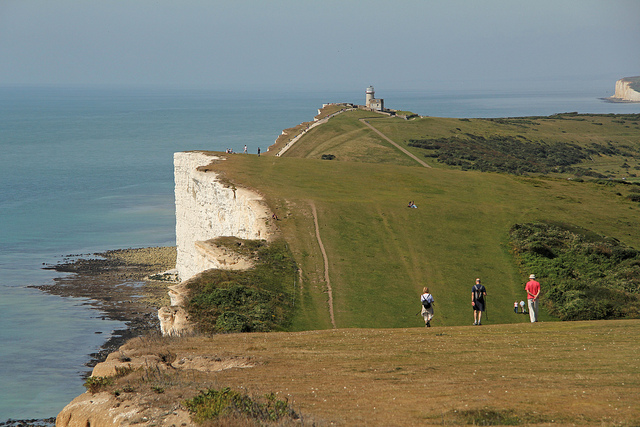 u and me: THE BEACHY HEAD CHALK CLIFF IN SOUTHERN ENGLAND