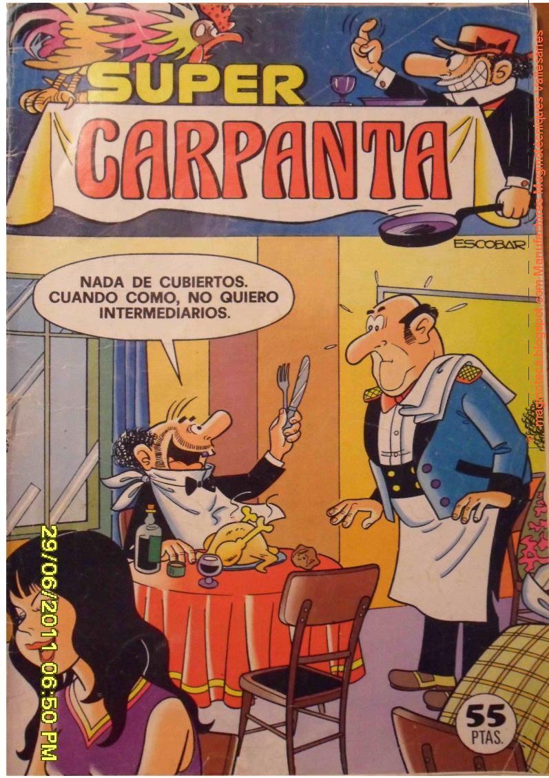 la maginoteca: Carpanta: portada e hipo