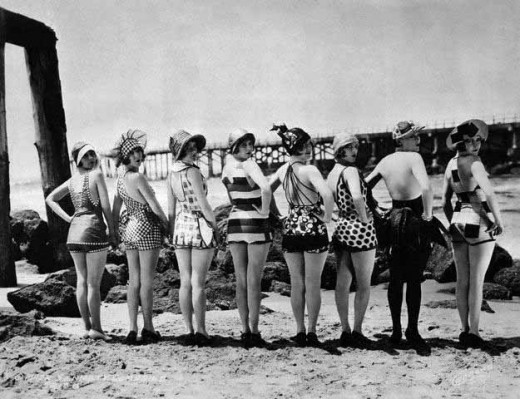Vintage Photos of Sennett Bathing Beauties, ca. 1915 ~ Vintage Everyday