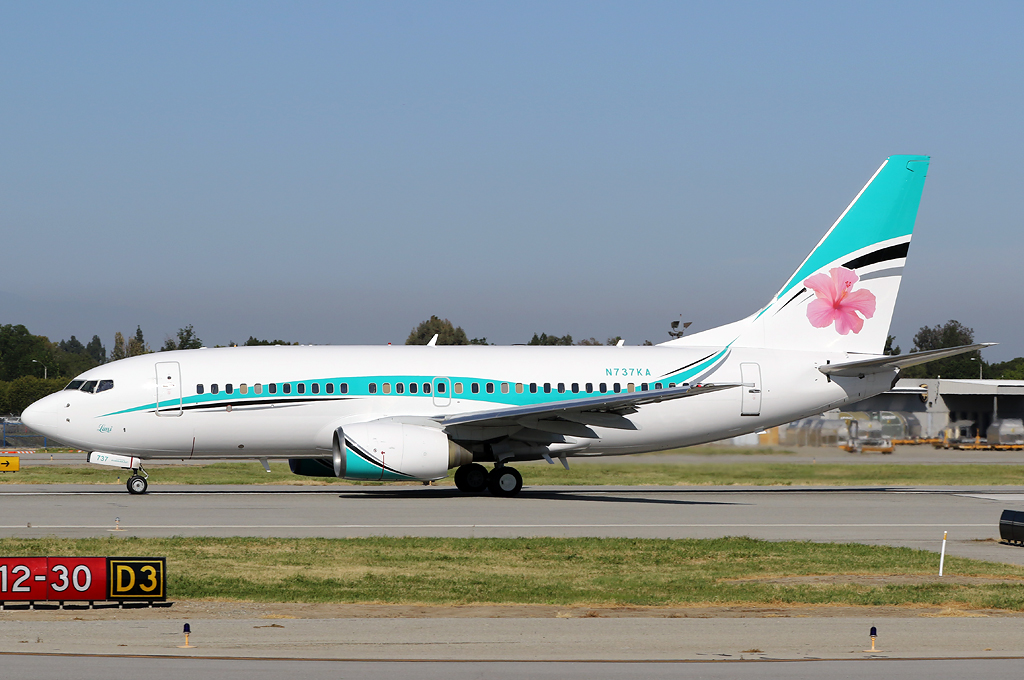 Aero Pacific Flightlines: Kaiser Air Boeing 737-7BX (30740/776) N737KA ...