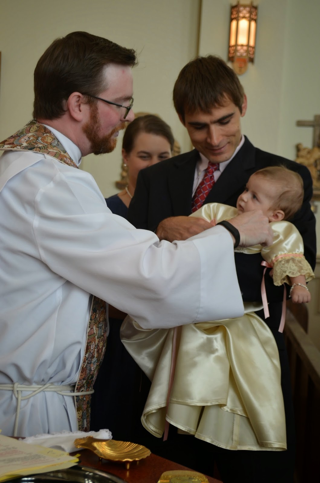 The Buerglers: Maggie Clare's Baptism Day! The Smells and Bells and ...