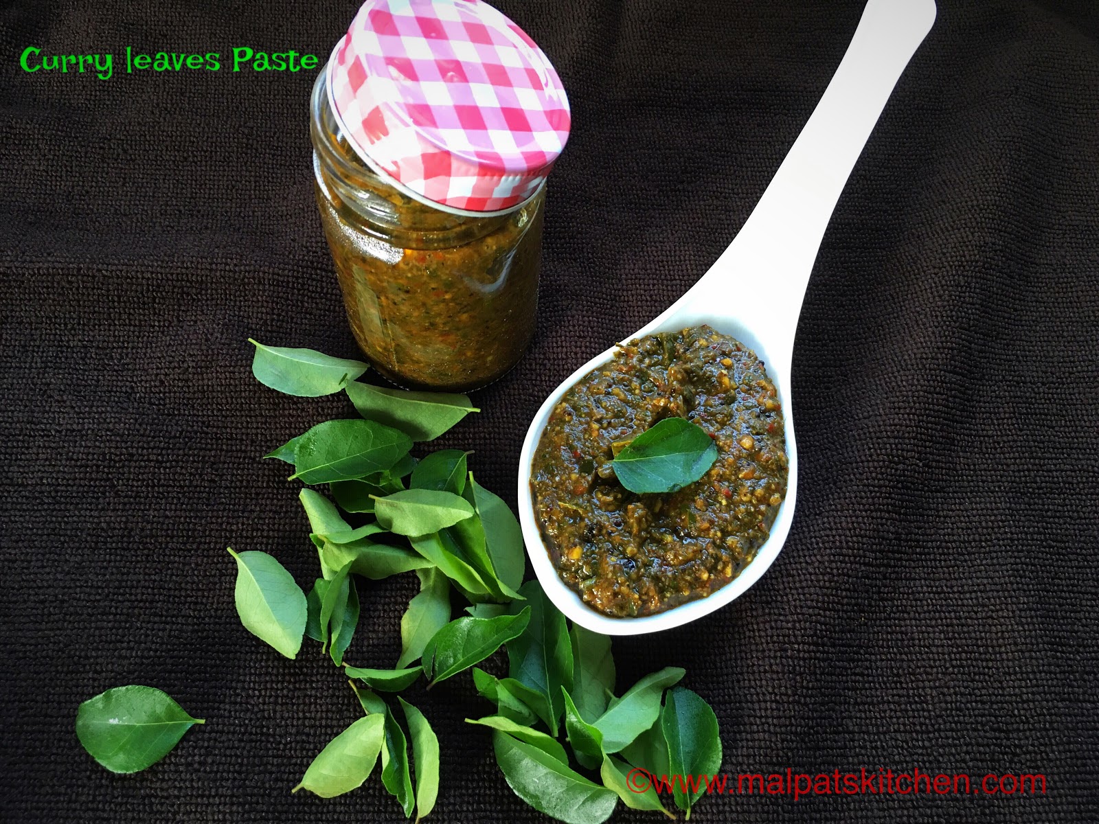 CURRY LEAVES PASTE/THOKKU, how to make curry leaves preserve ~ Malpats ...