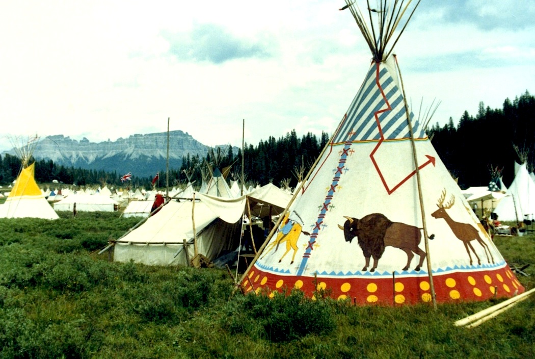 A drifting cowboy: Mountain Man -- Fur Trade Rendezvous