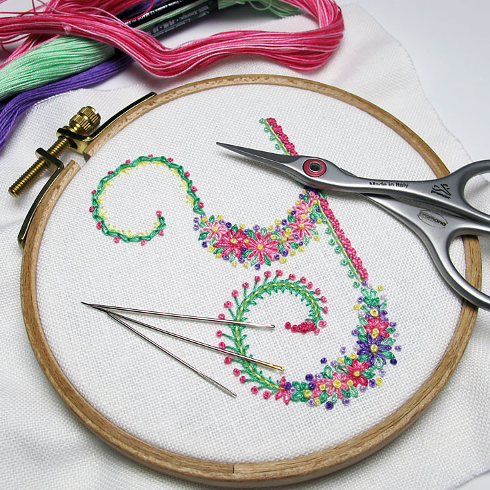 In the Loop Yarn Shop: Hand Embroidery and Paper Embroidery Workshops ...