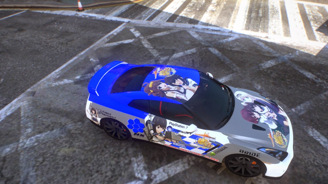 [PREVIEW] 2012 Nissan GT-R R35 Fubuki Kantai Collection Itasha ...